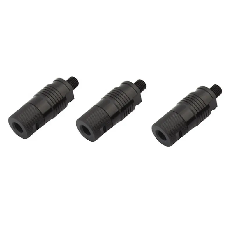 ProLogic Quick Release Connector Black Finish Large, Angelladen für Profis - KL Angelsport