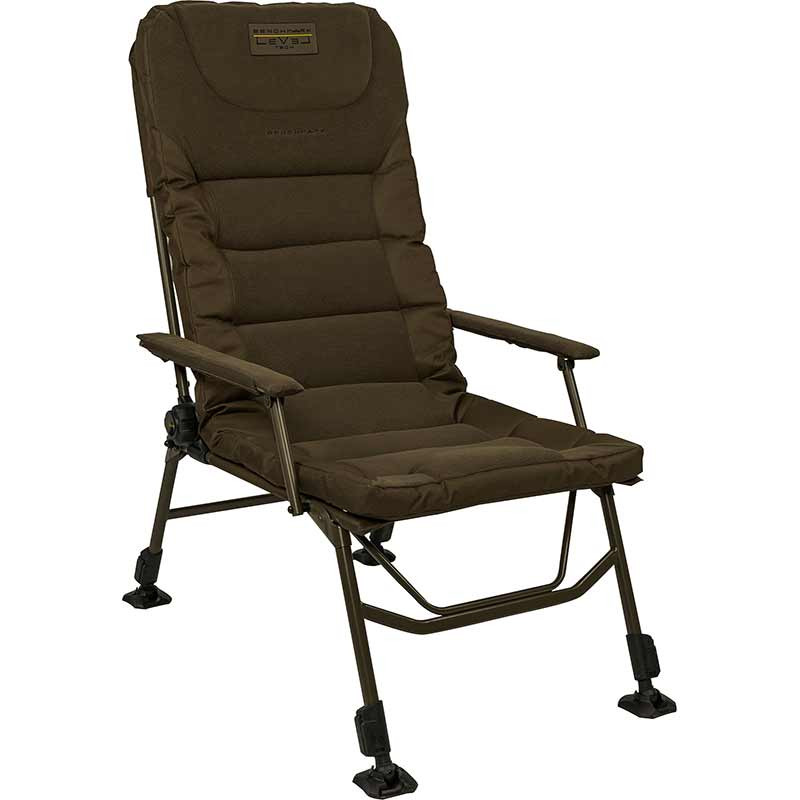 Avid Carp Benchmark Leveltech Hi-Back Recliner Chair, Angelladen für ...