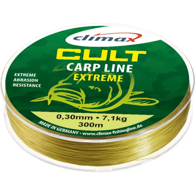 Climax Cult Carp Line Extreme - 3000 m - 0,35 mm, Angelladen für Profis - KL Angelsport