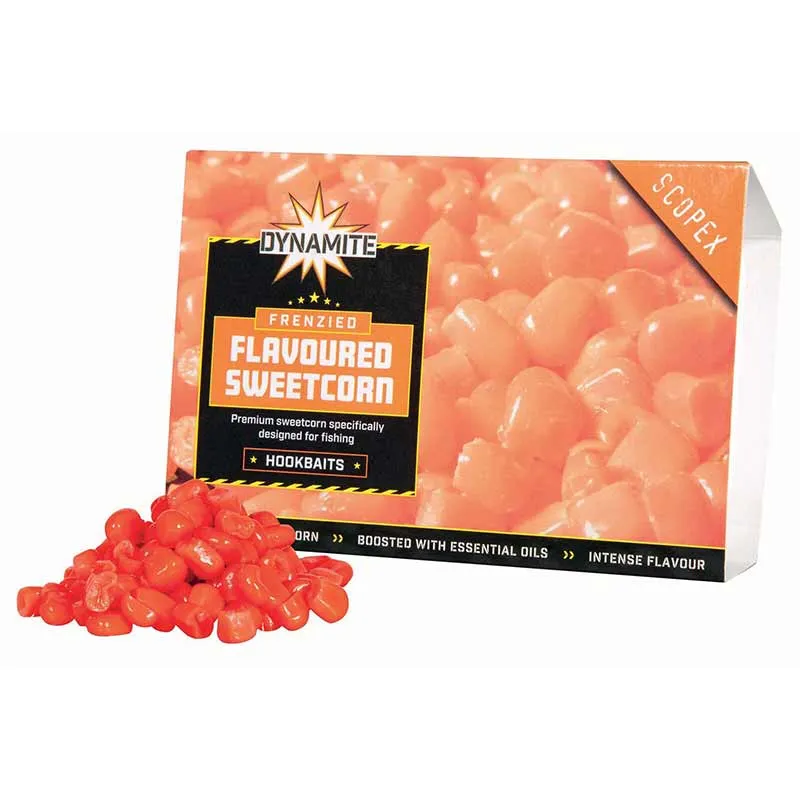 Dynamite Baits Frenzied Flavoured Sweetcorn Scopex 200 g, Angelladen ...