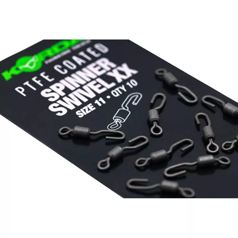 Korda PTFE Spinner Swivel XX Size 11, Angelladen für Profis - KL Angelsport