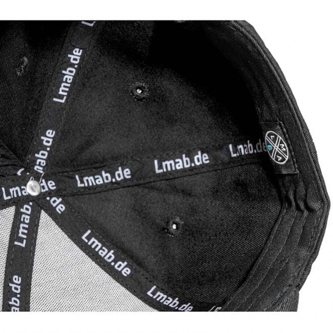 #LMAB Snapback Cap Logo All Black, Angelladen für Profis - KL Angelsport