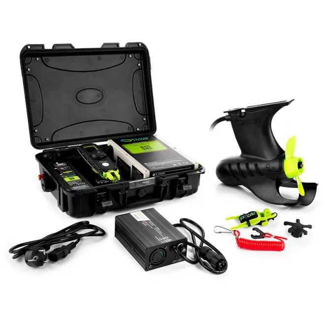 Float Plus Pro 2 QR-System 41,6 Ah/12,6 V Schwarzer Motor, Angelladen ...