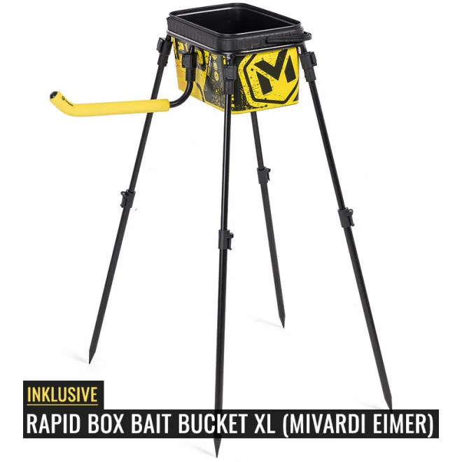 Mivardi Spod Station Rapid Box Professional Mit 4 Stormpoles ...